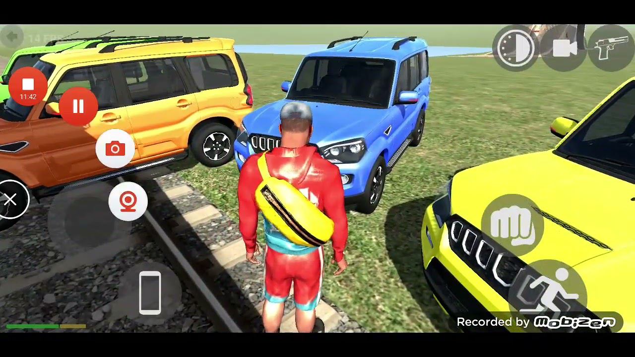 КРАШ-ТЕСТ МАШИН ПРИ ПОМОЩИ ПОЕЗДА В INDIAN BIKES DRIVING 3D ЧАСТЬ 1.