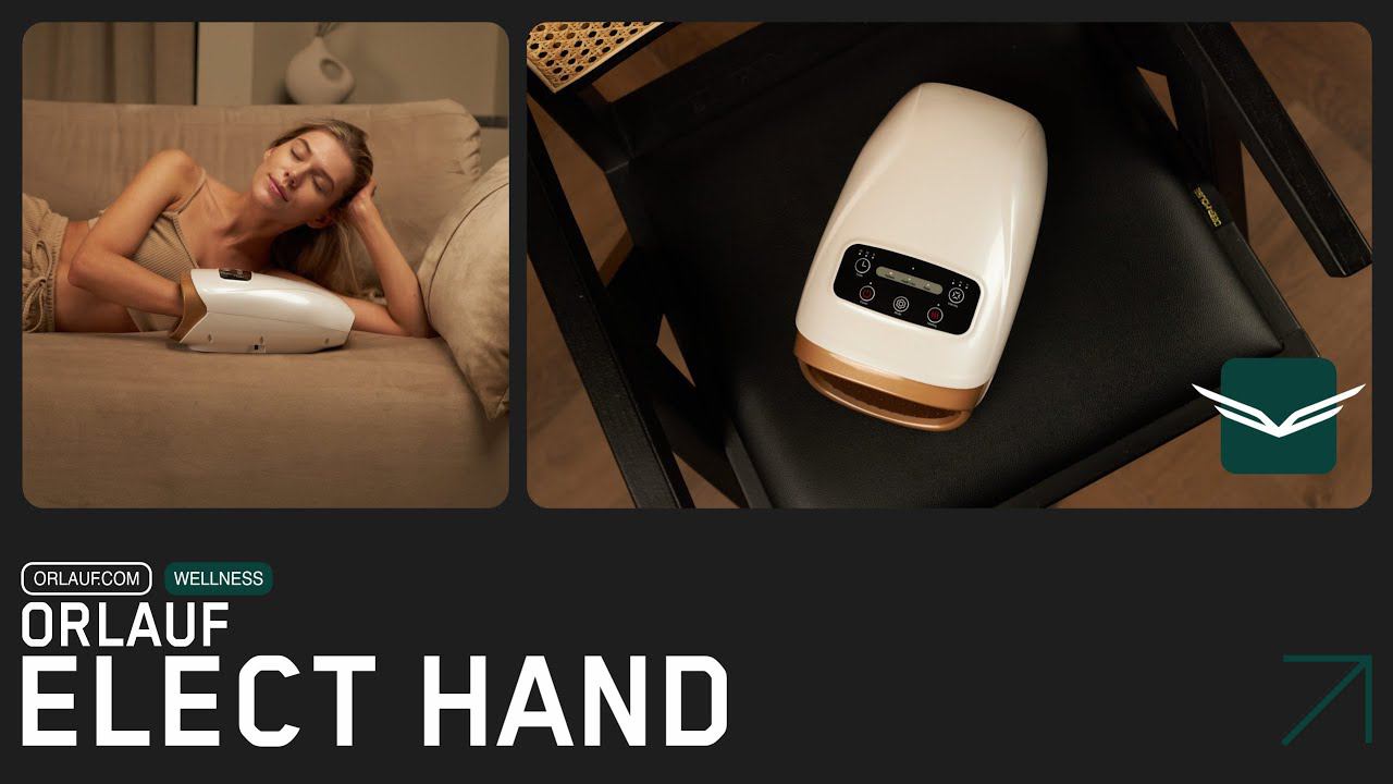 Orlauf Elect Hand — массажер для рук с 3 режимами воздействия