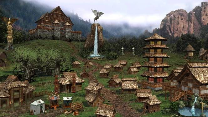 Музыка из игры Герои Меча и Магии III. Город Оплот.