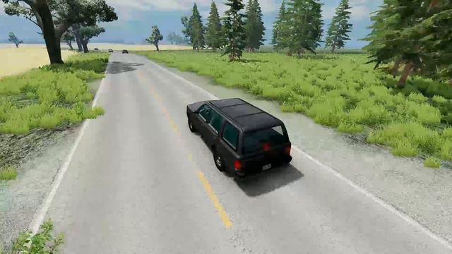 Авария на реальных событиях 12 в BeamNG.drive
