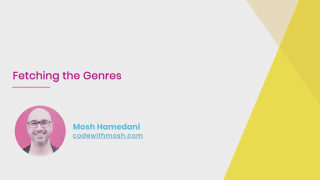 17- Fetching the Genres