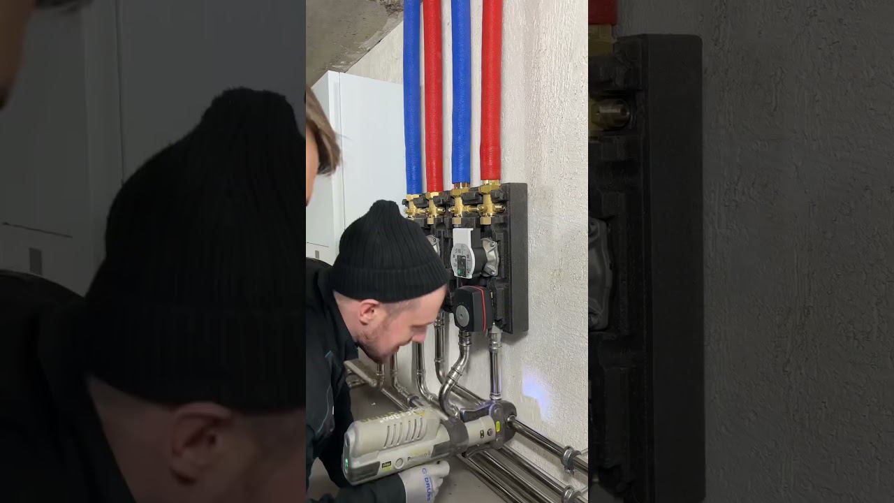 Монтаж котельной #vaillant #отопление #дом #строительство