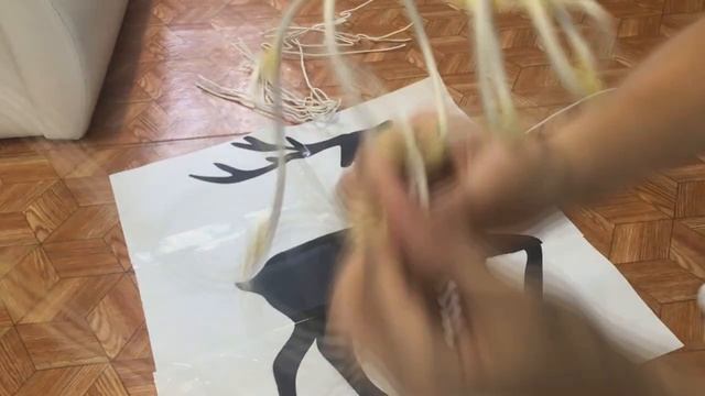 Светящийся олень своими руками_поделки_декор к Новому году.mp4
