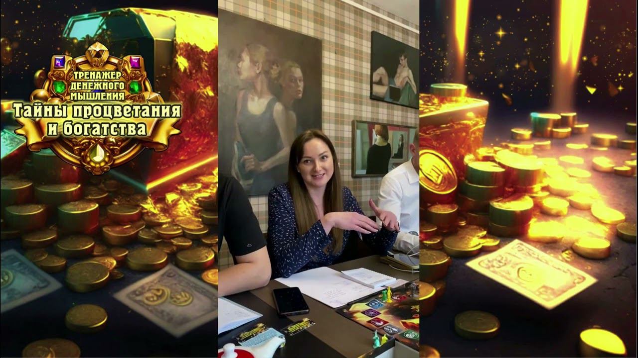 Тренажер денежного мышления "Тайны процветания и богатства" - игровой процесс