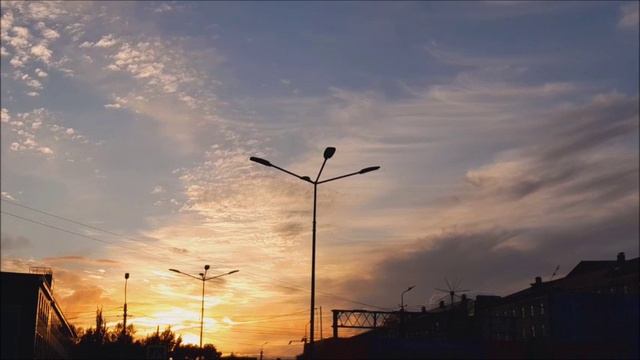 ЗОЛОТОЙ ЗАКАТ и СИНЯЯ ПТИЦА * ОБЛАКО-ДИНОЗАВР и ОБЛАЧНЫЕ КОНЬКИ