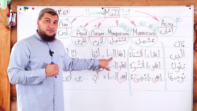 Урок № 18 Мадд муттасыль (Соединённый) Мадд мунфасыль (Разъединённый)