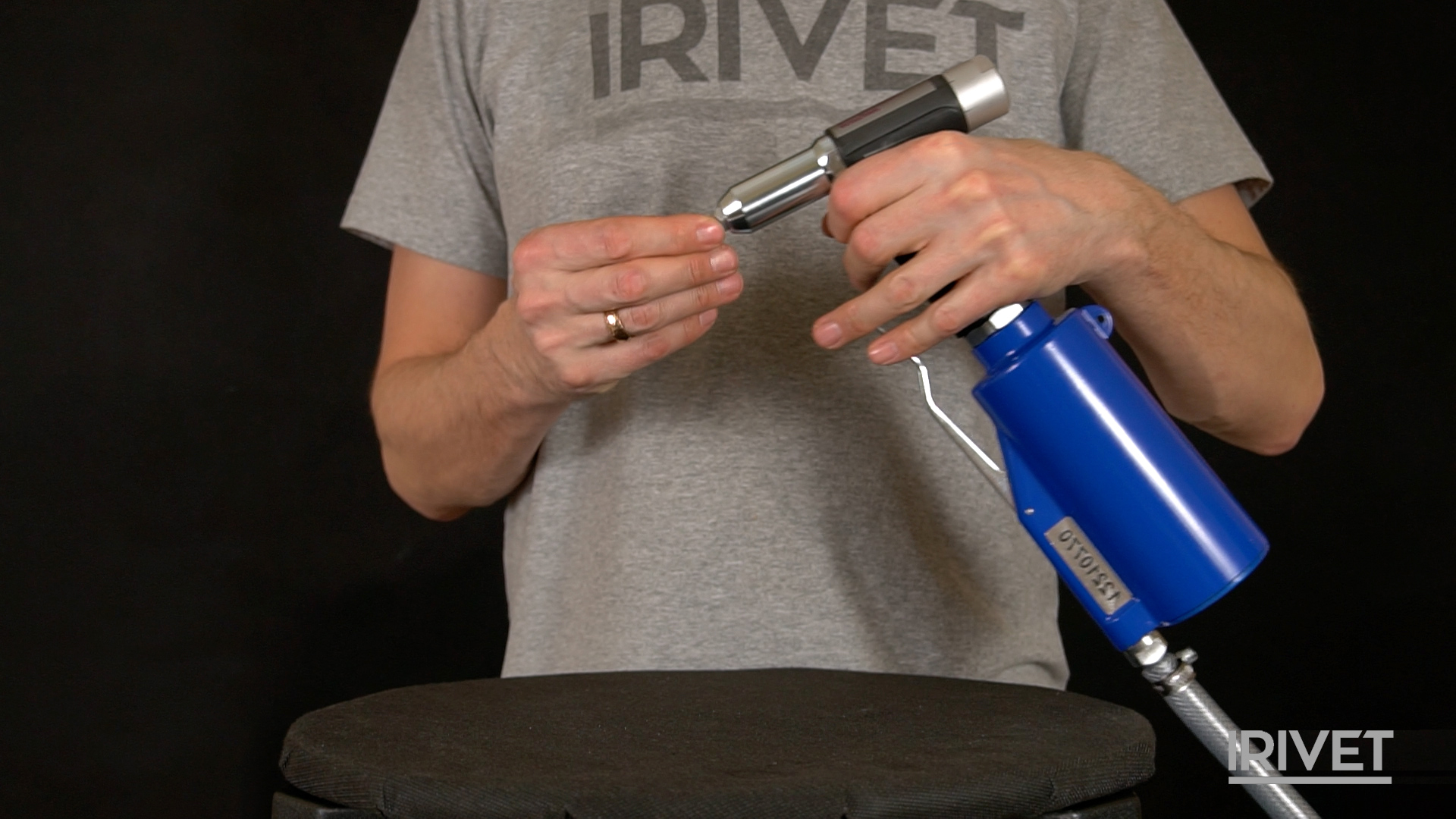 GESIPA PH 2 - пневмо-гидравлический заклёпочник для установки вытяжных заклёпок Ø 2.4 - 5.0 mm