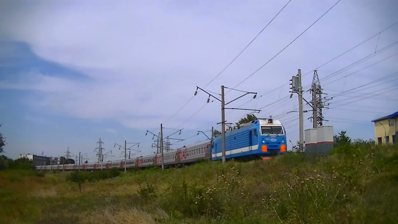 ЭП1М-668 с поездом №534 Москва - Адлер