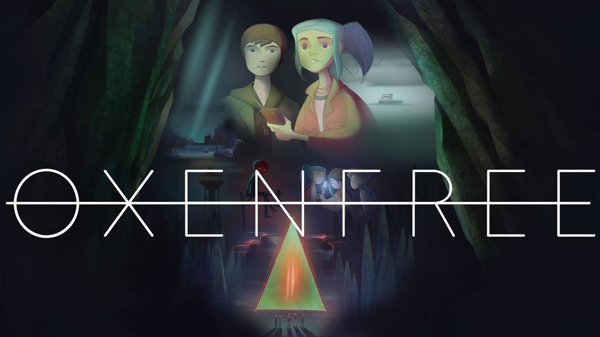 Прохождение Oxenfree . Финал . Хорошая концовка.
