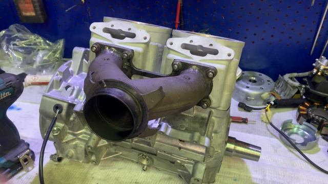 Сборка Движка От Arctic Cat M8. Suzuki B80