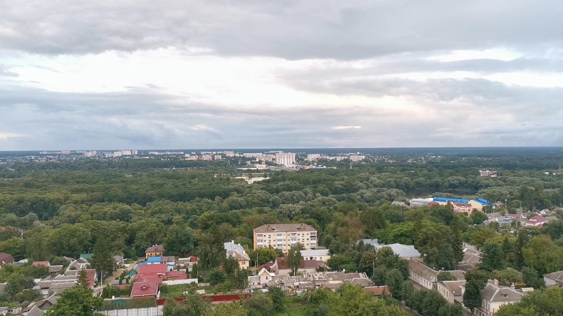 Брянск, Советский район с высоты птичьего полета под медленный бит (Lo-Fi Beats, relax, chillout).