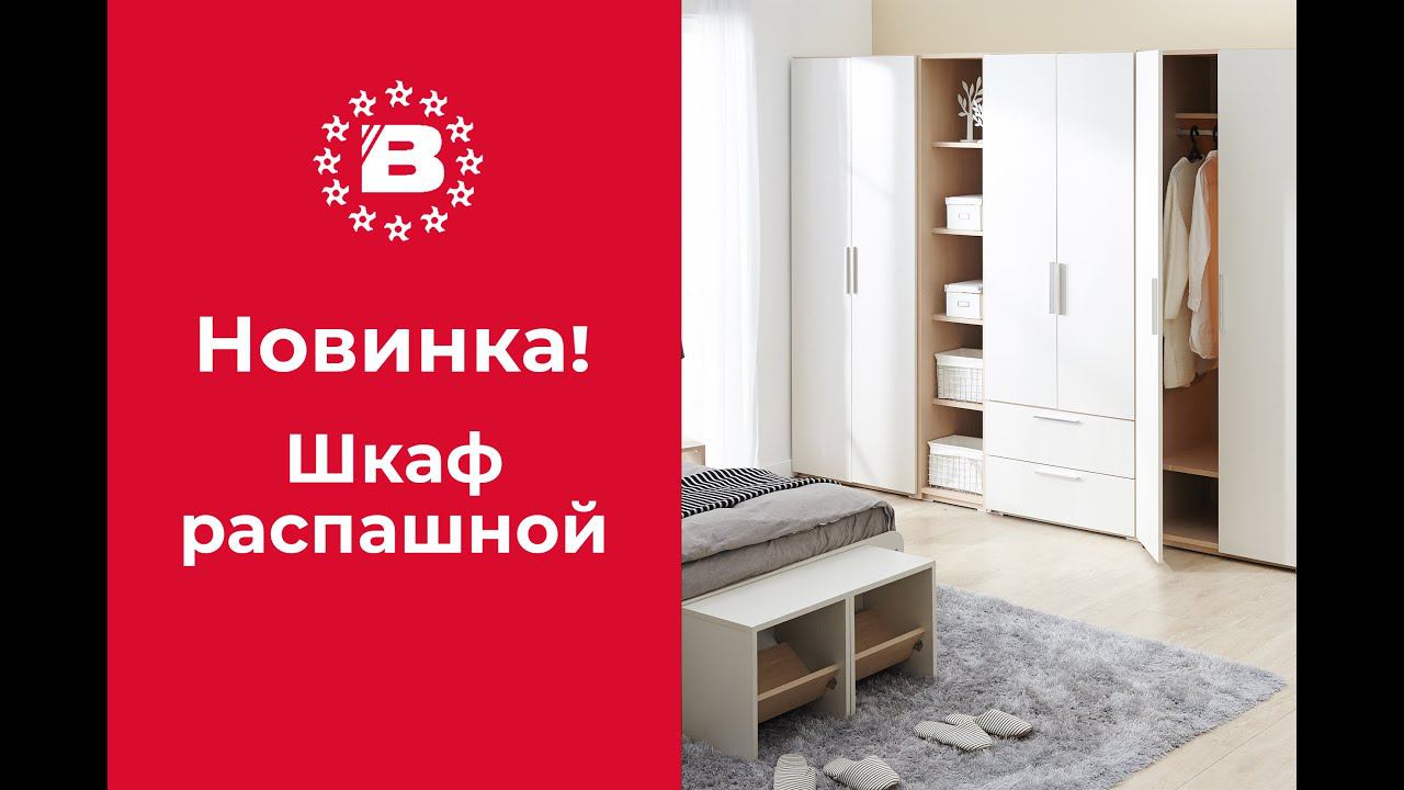 Новинка! Распашной шкаф Вардек
