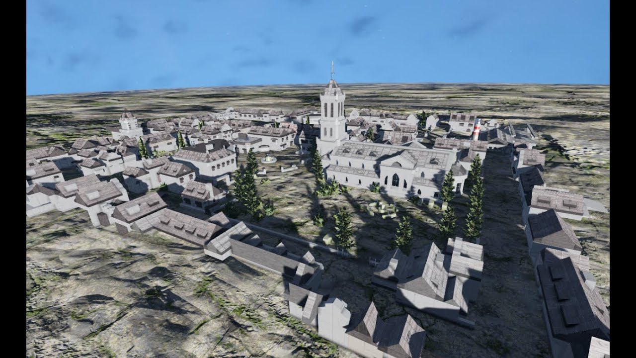 Space Engineers Ивент на сервере Prometheus, бои на танках в городе