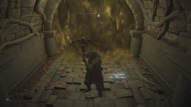 ELDEN RING, Гнилостный древесный дух (катакомбы). Ближний бой, танк, рыцарь, воин, экшен