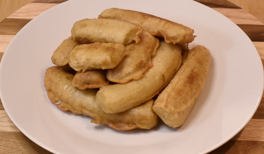 Корейский десерт - жареные бананы