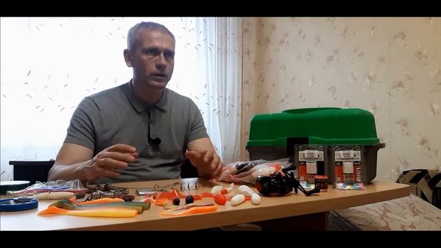 ?Обзор силиконовых приманок, джиг головки -Подготовка к сезону!?⚒.mp4