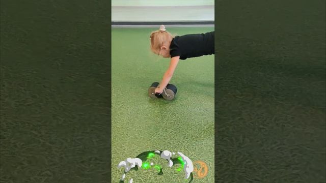 ОФП для малышей / упражнение с колёсиком / г. Ростов-на-Дону