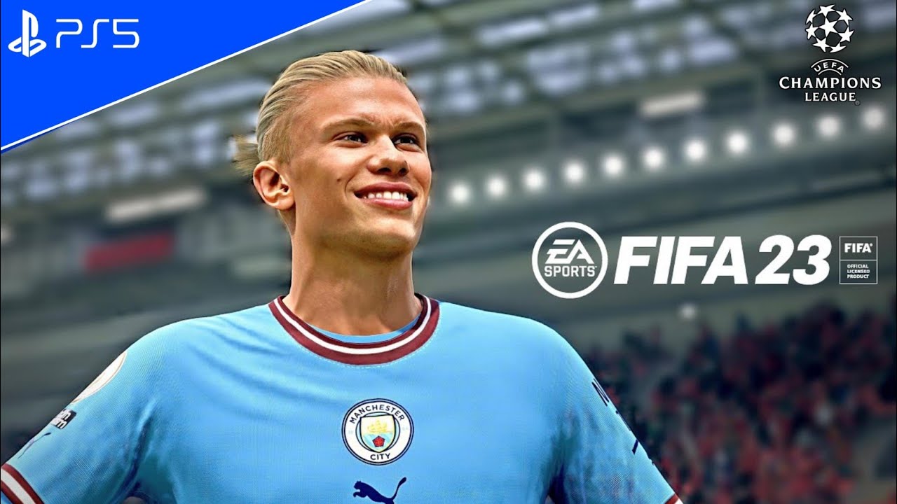 FIFA 23 - Барселона - Манчестер Сити - Лига чемпионов УЕФА _ Игровой процесс PS5™