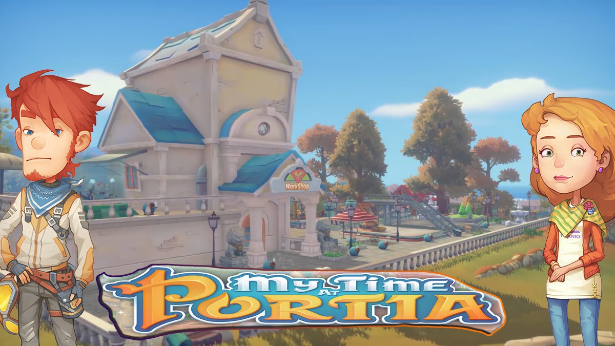 прохождение My Time at Portia # 3 знакомство с жителями