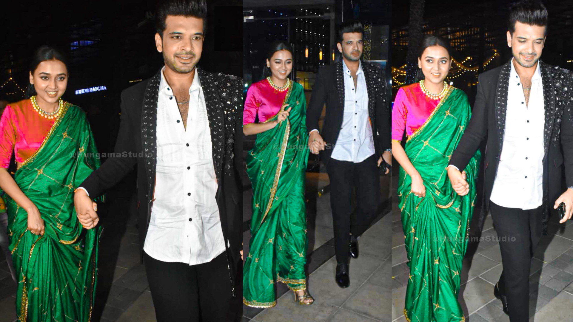 Tejran - Karan Kundrra ? Tejasswi Prakash Dinner At Restaurant