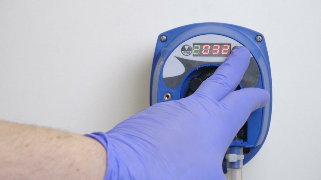 Как запрограммировать дозатор DYNAMIC LR15