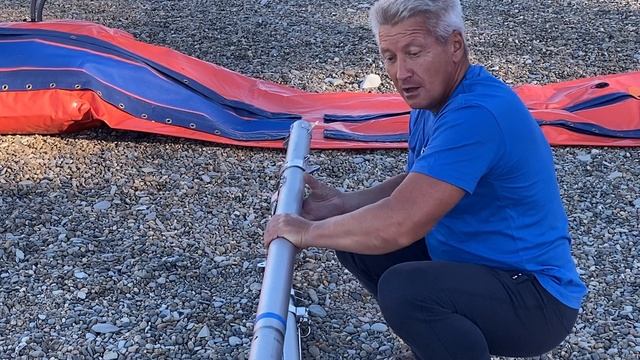 Сборка рамы катамарана Сибкат-21