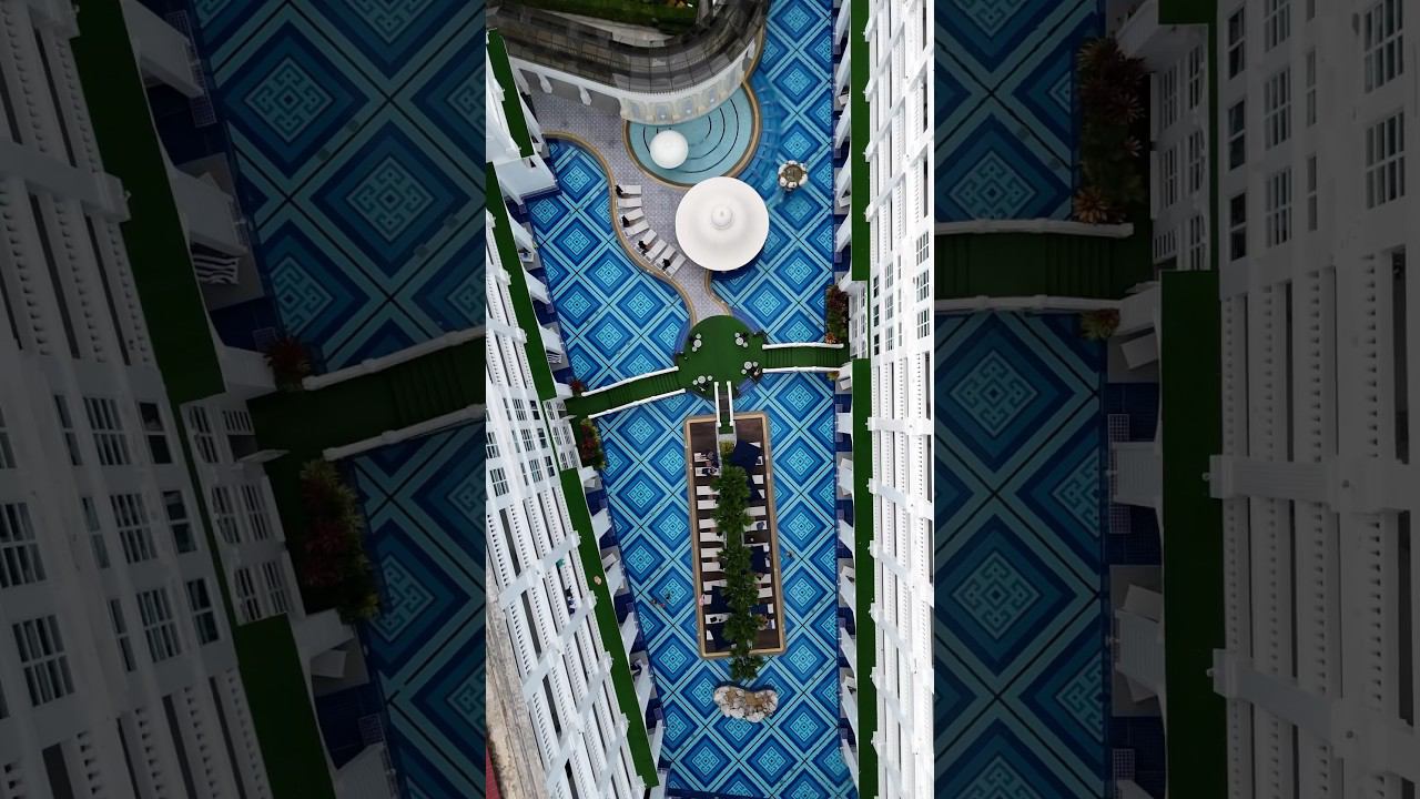 Бассейн отеля Mövenpick на Патонге  #phuket #shorts #movenpick