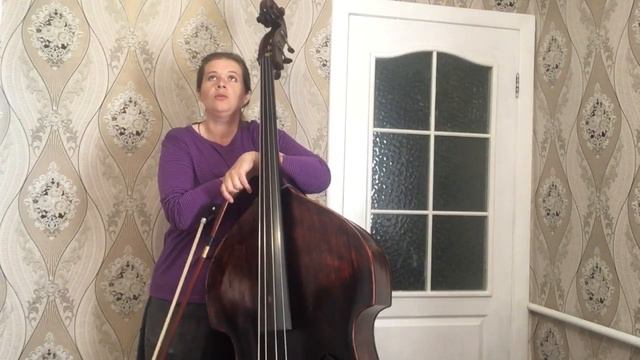 Гаммы в полупозиции. Урок 34. Контрабас от А до Я. Видео от 30.05.2022г.