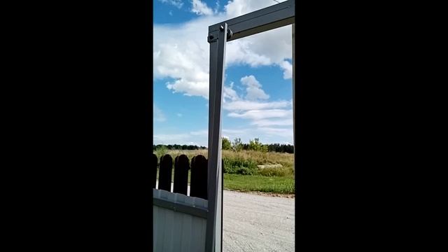 Простые откатные ворота ч.2
