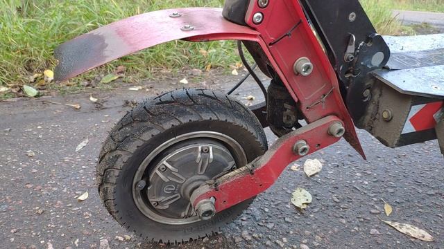 Электросамокат iBalance Athlet двухкамерная пневма KS A5-RR1 125 мм в переднюю подвеску