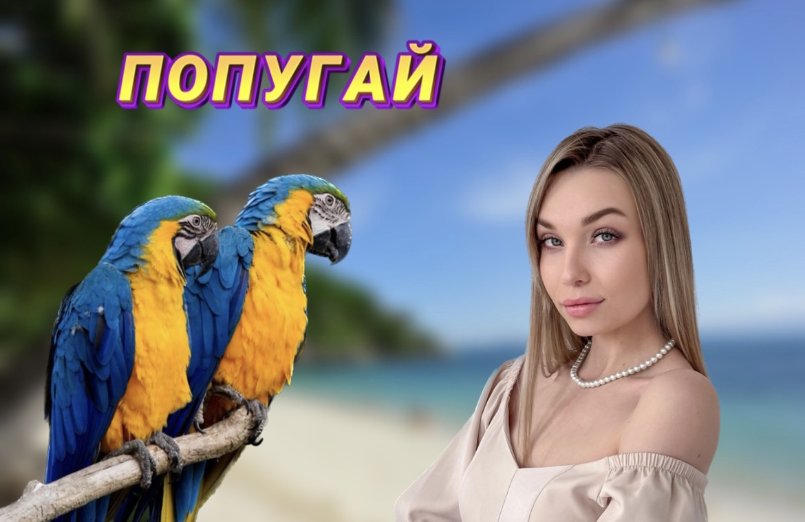 Животный мир. Попугай