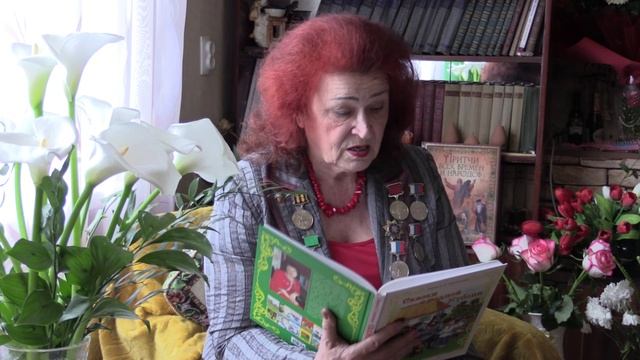 Встречи с кубанской сказочницей Ларисой Степановой. Чтение сказки "Вожатское сердце"