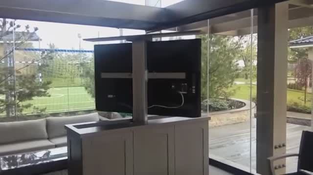 Тумба "УРАГАН" с поворотным ТВ