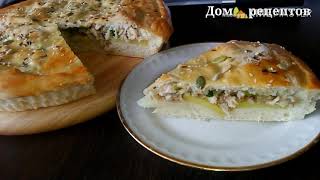 Мясной пирог с картофелем Вкусный до последней крошки
