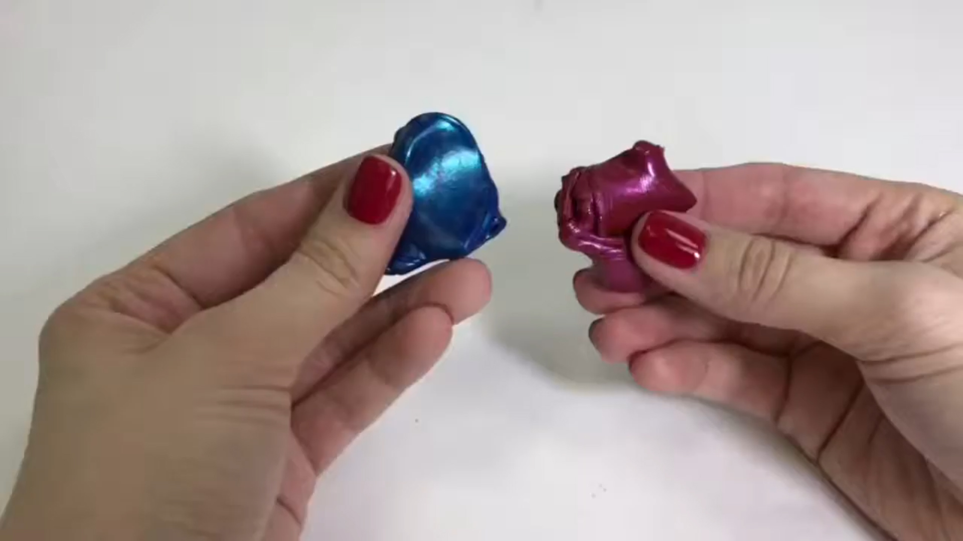 Что будет, если смешать два Nano Gum разных цветов?