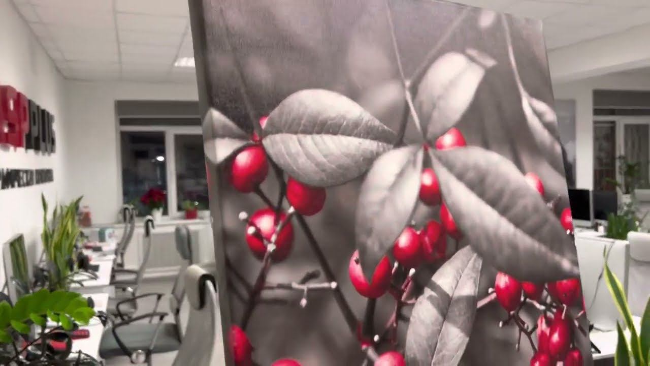 Холст натуральный с печатью в Типографии Касп.