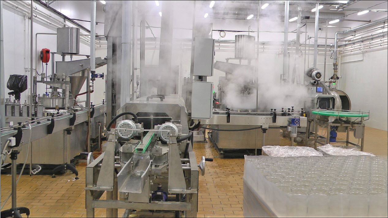 Оборудование BESTEQ в Линиях производства тушенки - Участок мойки укупоренной та.mp4