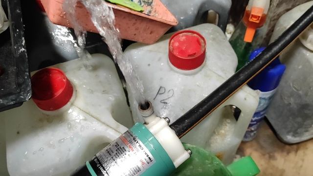 Тест помпы Iwaki  MD-6