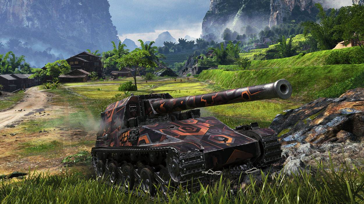 Мир танков. Жемчужная река. ПТ-САУ Ho-Ri 3.