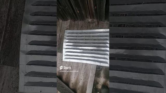 Самодельная решетка вентиляции