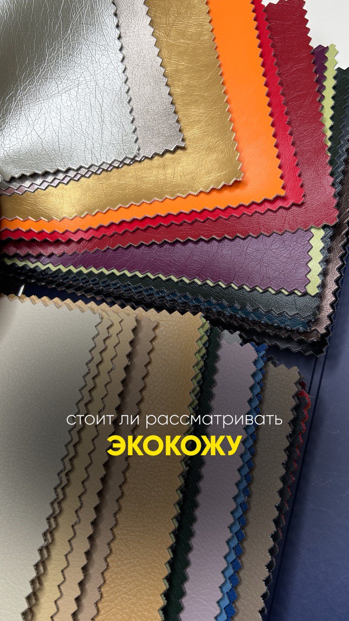 Стоит ли рассматривать экокожу?