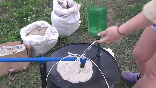 ОБЗОР САДОВОГО КАТКА. Каток для огорода и притаптывания семян.