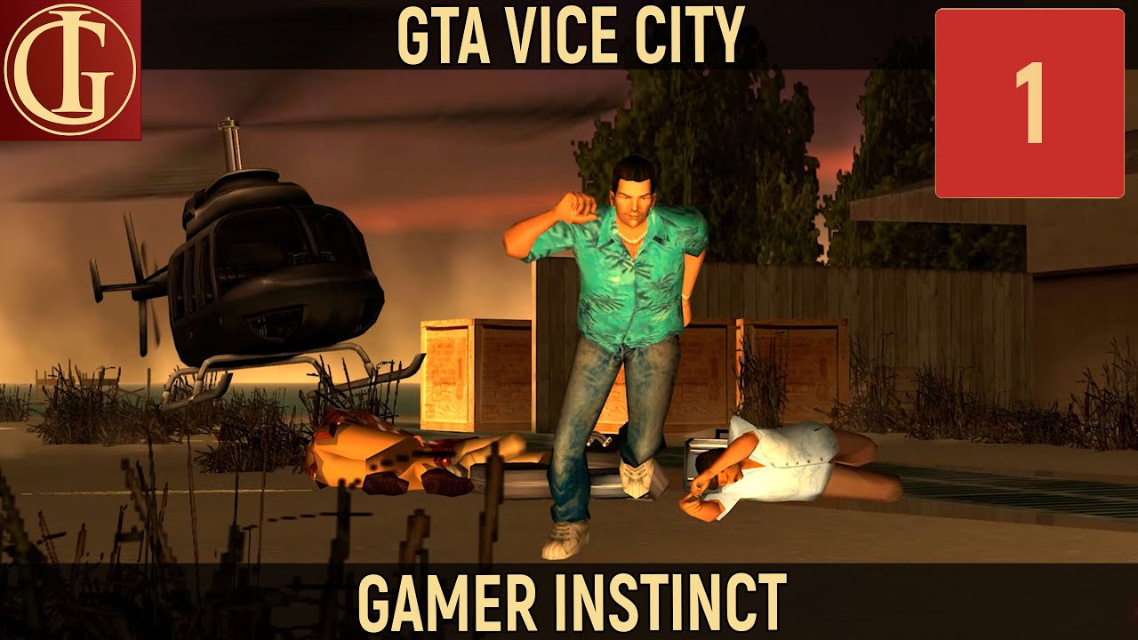 ПРОХОЖДЕНИЕ GTA VICE CITY   ЧАСТЬ 1 - ИЗ ОГНЯ ДА...