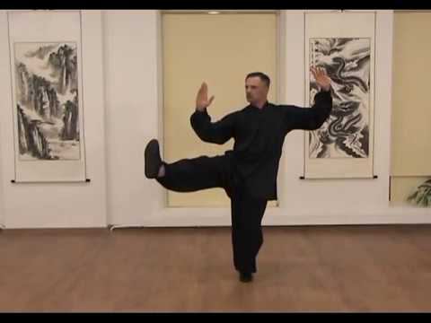 Тайцзи-цюань Ян 24ф. - подробности № 12-15 формы с доктором Бутримовым. Ассоциация Даоинь России