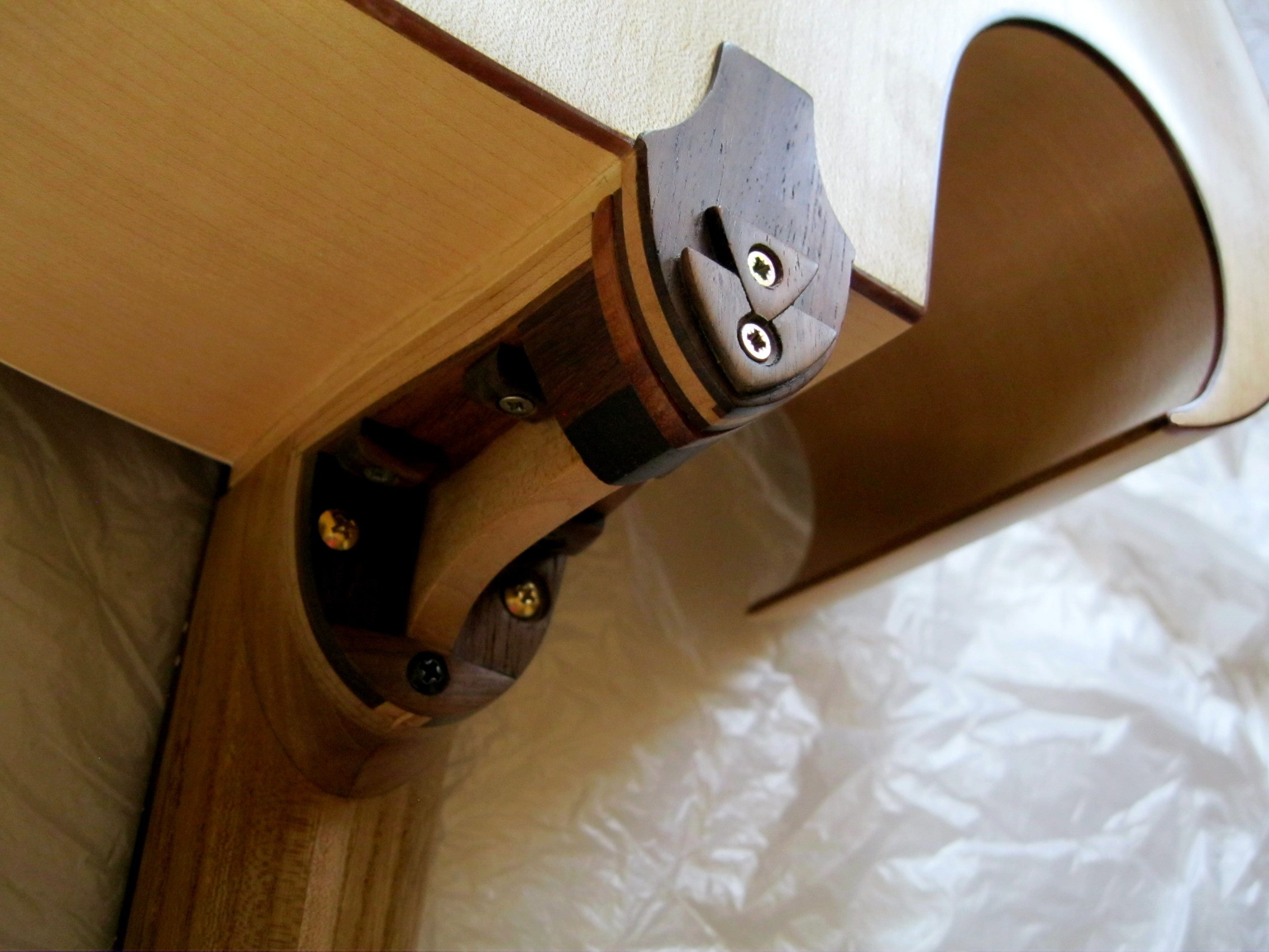 Мастеровая гитара Полётова А.И. Клён, кавказская ель. Конструктив подвижного грифа - Полётов А.И.