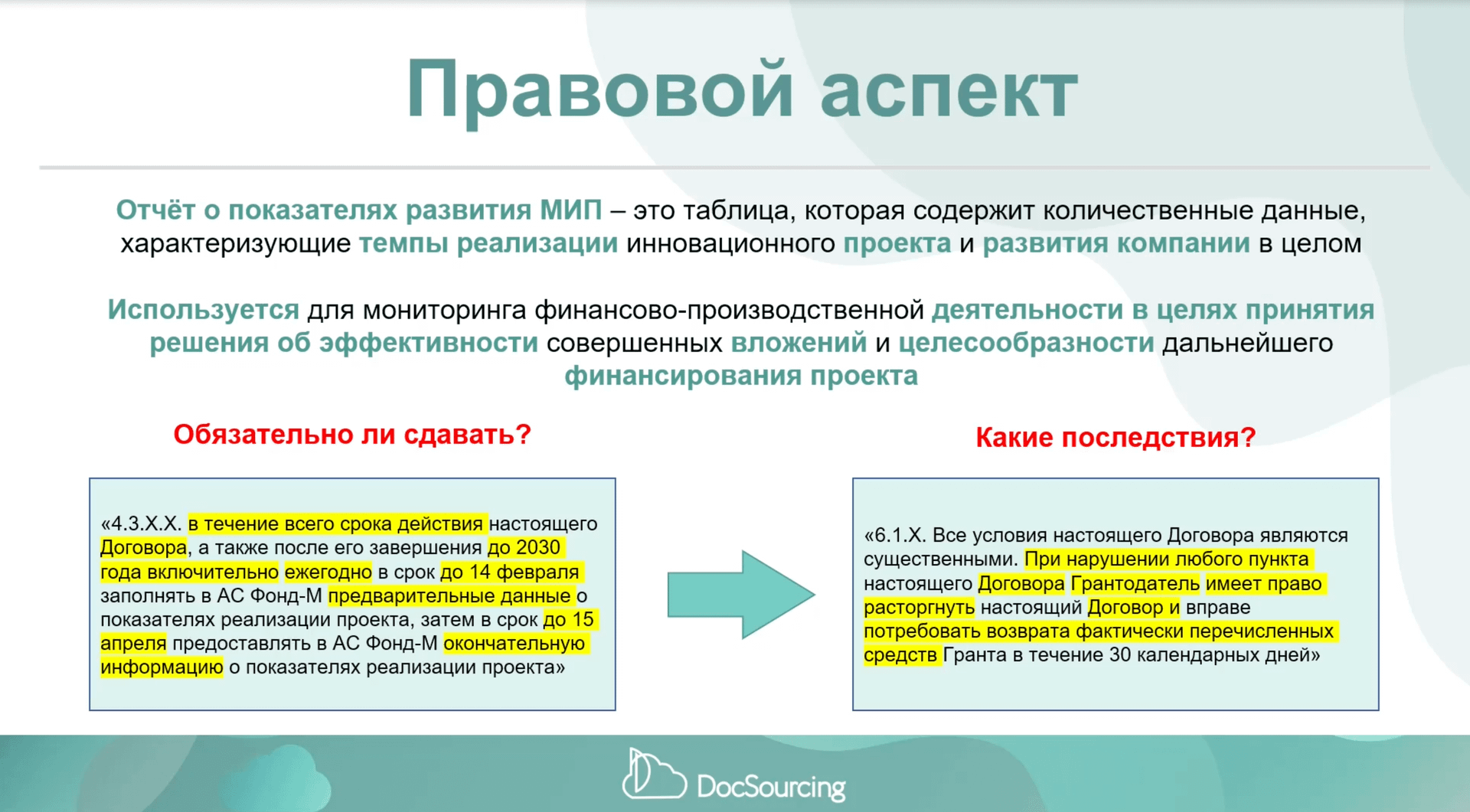 Отчёт о показателях развития МИП: экспертные советы для грантополучателей ФСИ