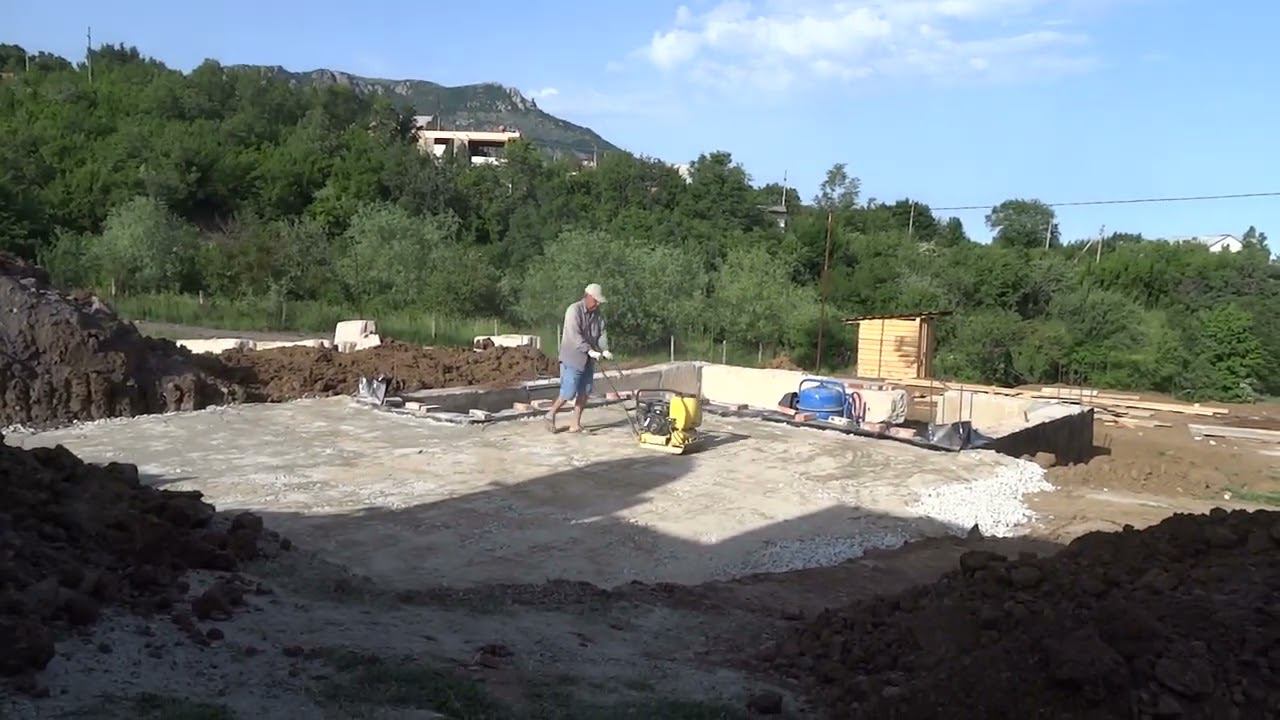 Строительство дома 29.05.2019г