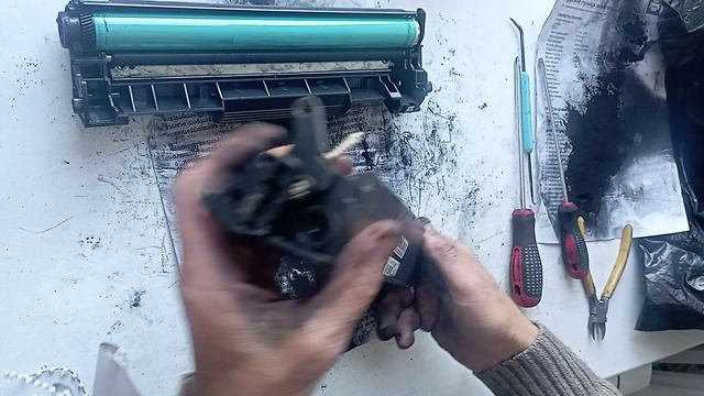 CS-C728S заправка, чистка.