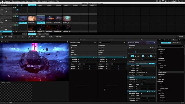 Resolume Video Training 3.1 Contrast