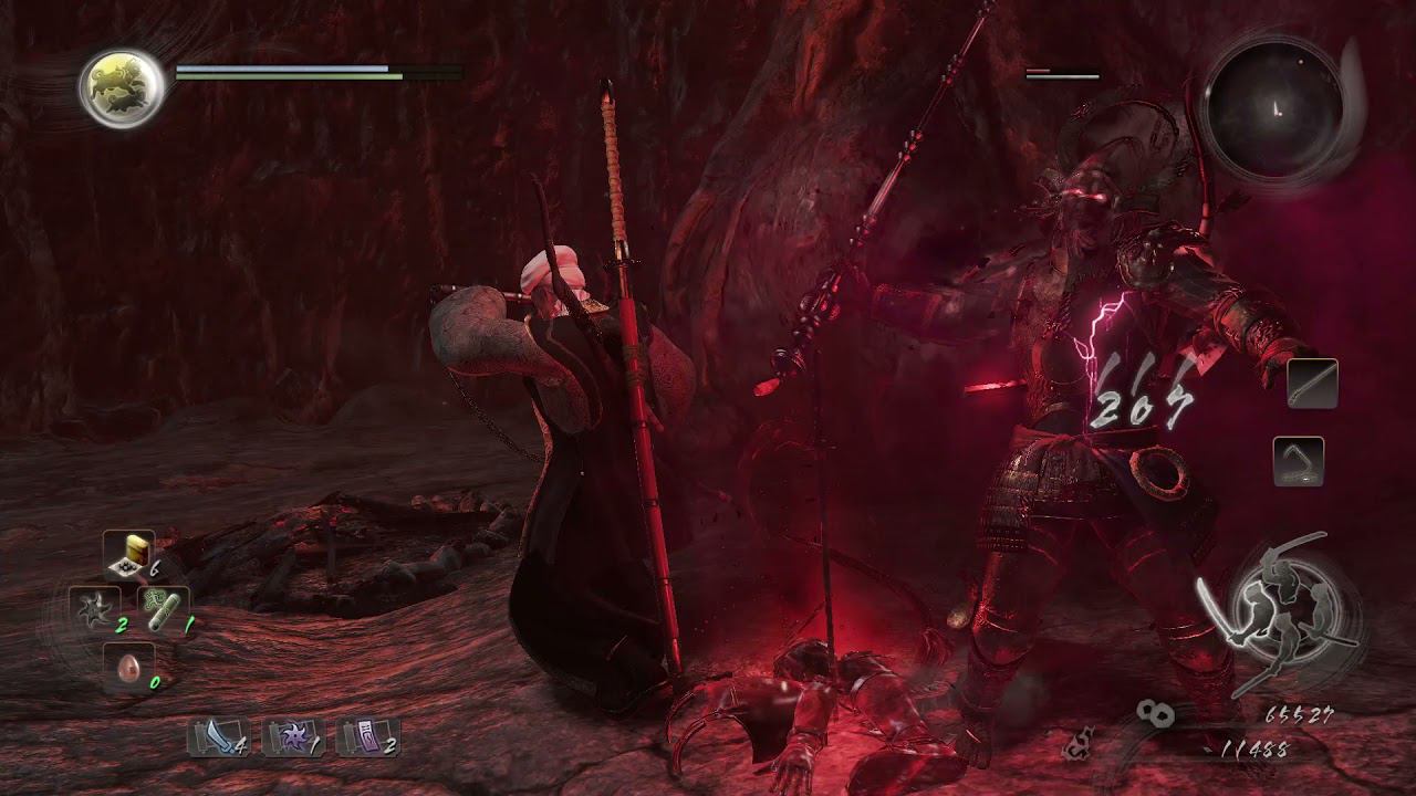 Nioh  Сумеречное задание  Зловещая пещера